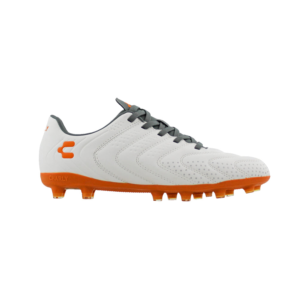 Zapato Futbol Hombre Charly 1086369 Tacos Tachones Blanco – Domay